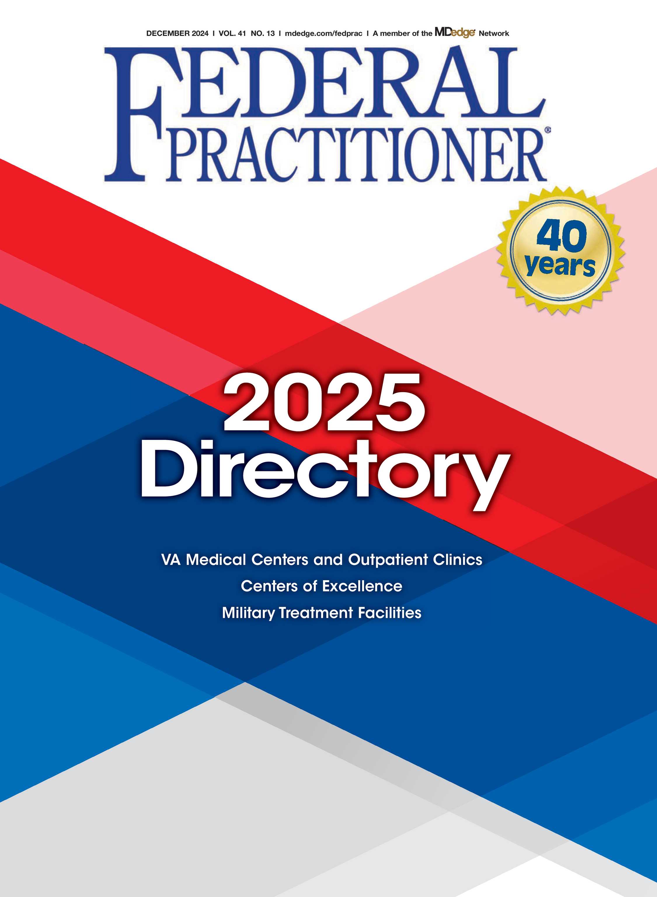 Federal Practitioner - 2025 FDP Directory