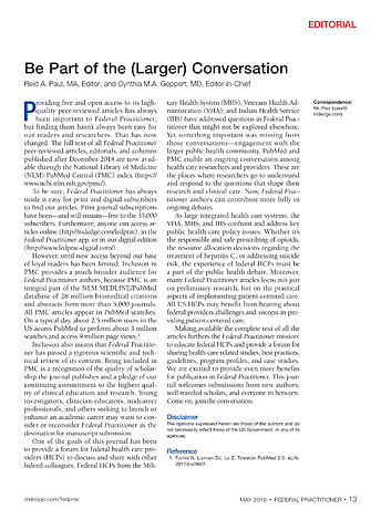 Federal Practitioner - May2018