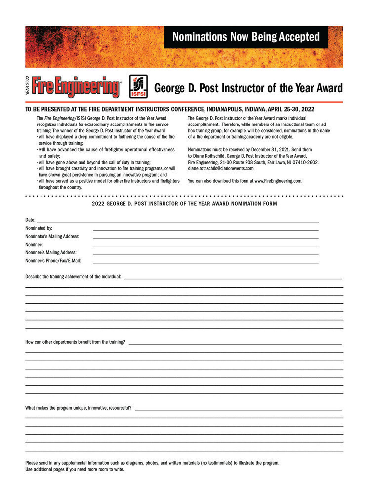 Fire Engineering - October 2021 Staff Meetings: A Leader’s Best ...