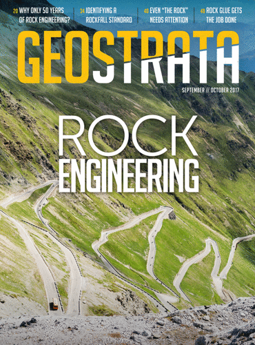 Geostrata - September/October Geo-Strata Rock Engineering, Also: Why ...