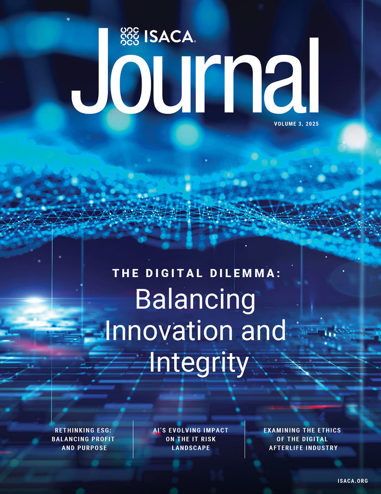 ISACA Journal - 2025 Volume 3 Cover