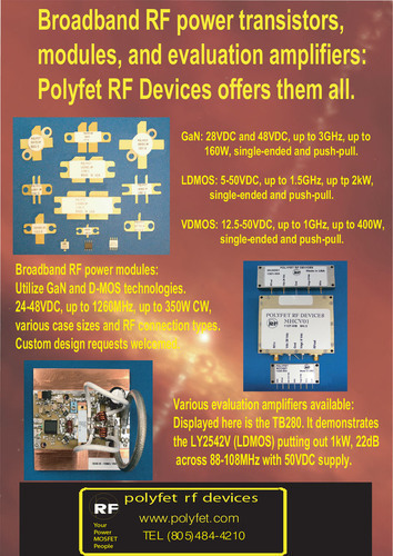 Microwaves & RF - November/December 2023 Polyfet