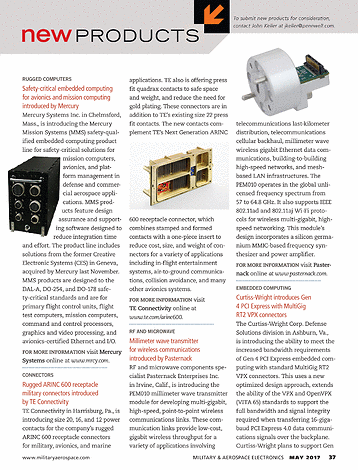 Military & Aerospace Electronics - May 2017