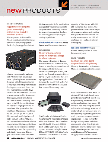 Military & Aerospace Electronics - October 2017
