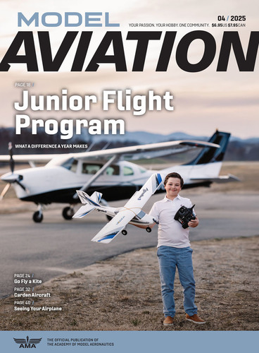 Model Aviation - April 2025 Cover