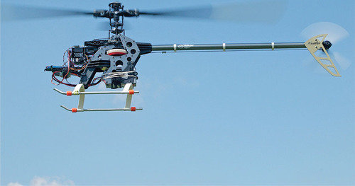 Model Aviation - February 2025 Making One Part to Convert a Nitro Heli ...