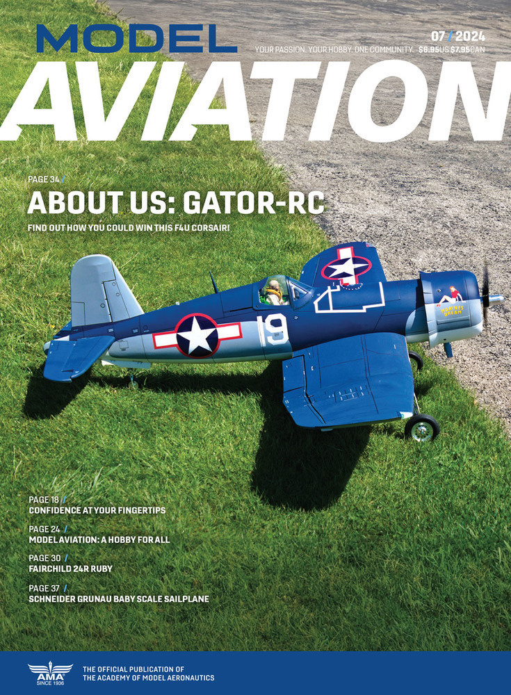 Model Aviation - July 2024 Cover