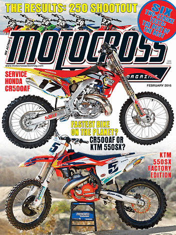 Motocross Action Magazine - February 2016