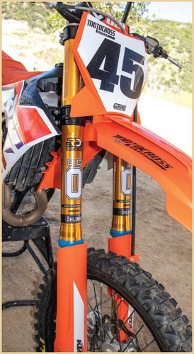 Motocross Action Magazine - November 2023 Ohlins RXF 48 S Forks & TTX Shock
