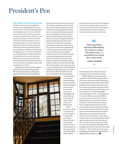 Mount Holyoke Alumnae Quarterly - Fall 2021