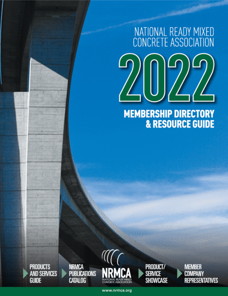 National Ready Mixed Concrete Association (NRCD) - Issue Library