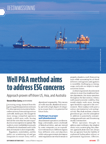 Offshore Magazine - September/October 2022