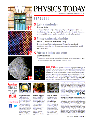 Physics Today - July 2021