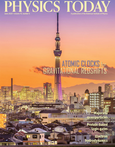 Physics Today - June 2020 Cover