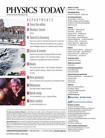 Physics Today - June 2021