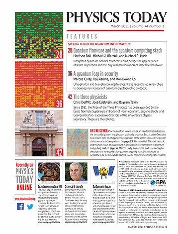 Physics Today - March 2021