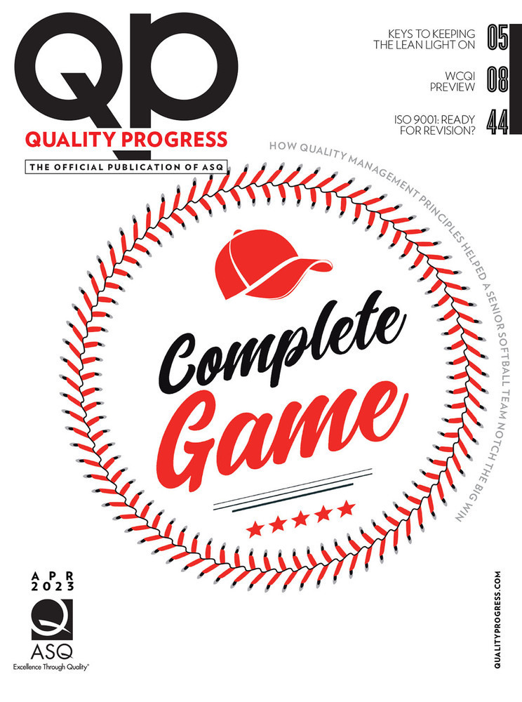 Quality Progress - April 2023 Cover
