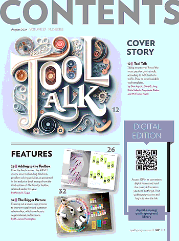 Quality Progress - August 2024