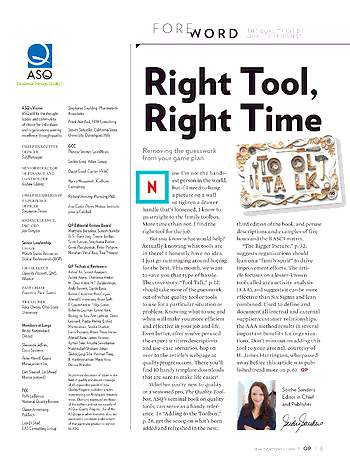 Quality Progress - August 2024