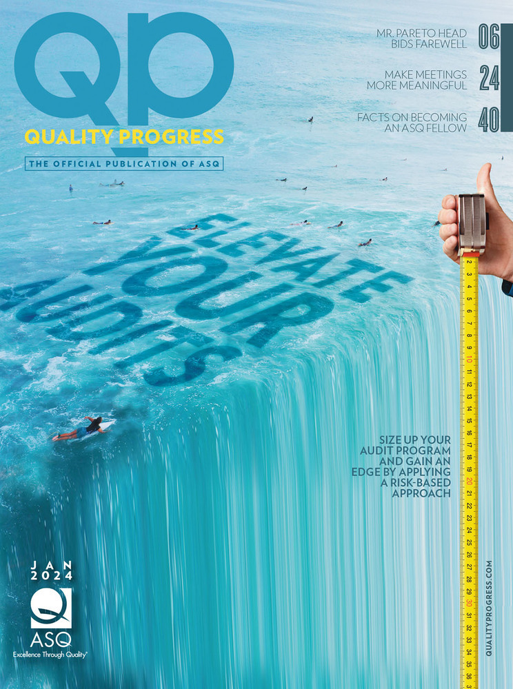 Quality Progress - January 2024 Cover