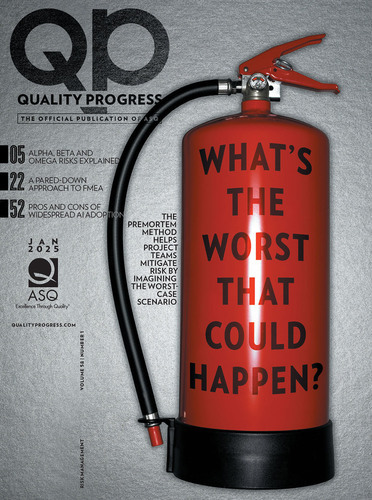 Quality Progress - January 2025 Cover