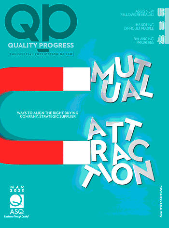 Quality Progress - March 2023