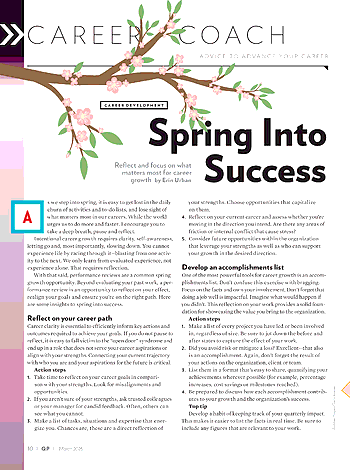 Quality Progress - March 2025