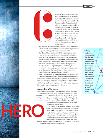 Quality Progress - March 2025