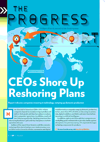 Quality Progress - May 2023