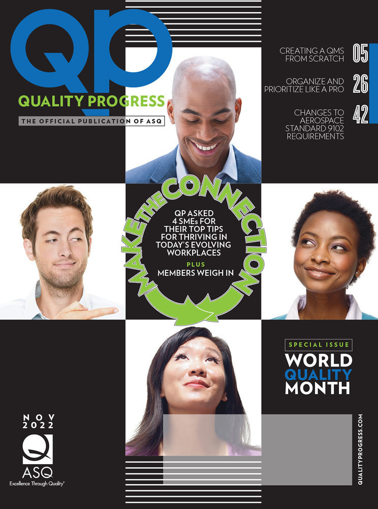 Quality Progress - November 2022 Cover