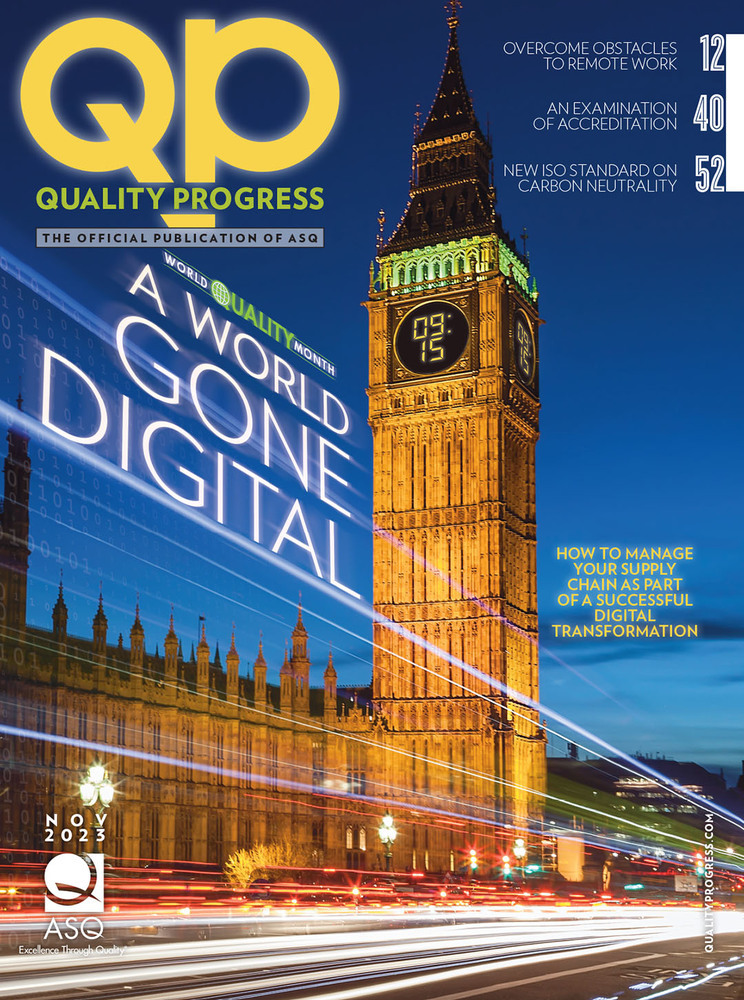 Quality Progress - November 2023 Cover