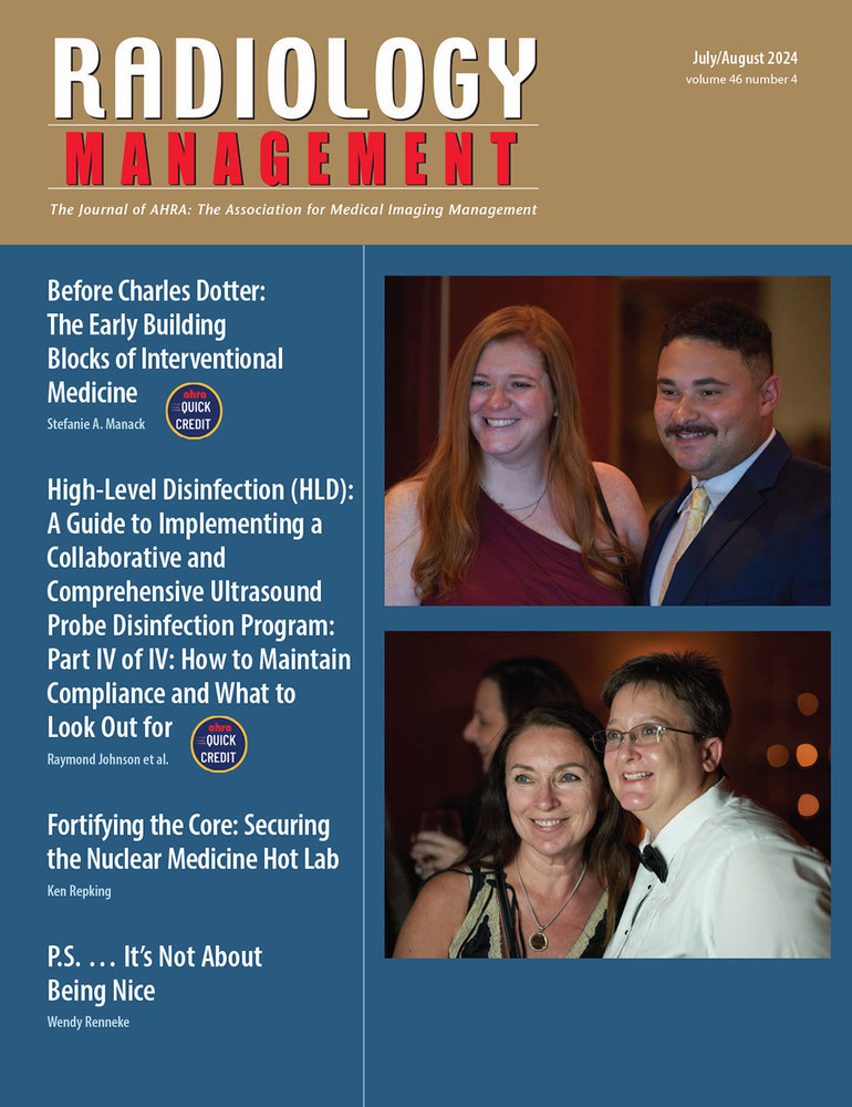 Radiology Management - July-Aug-2024 Cover