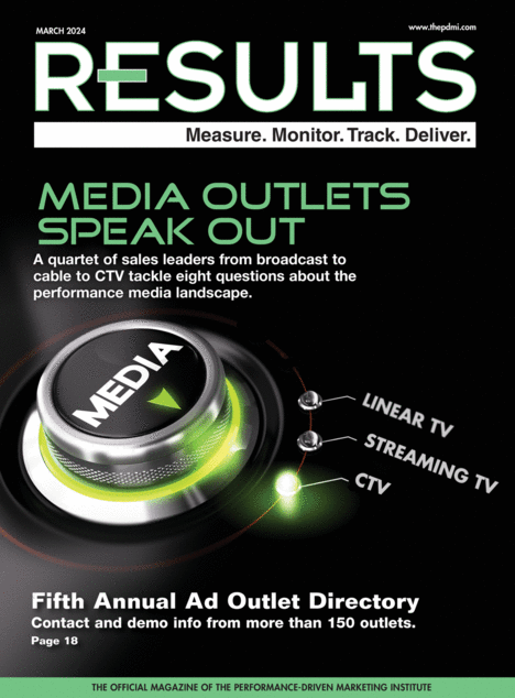 Results Magazine - Cover