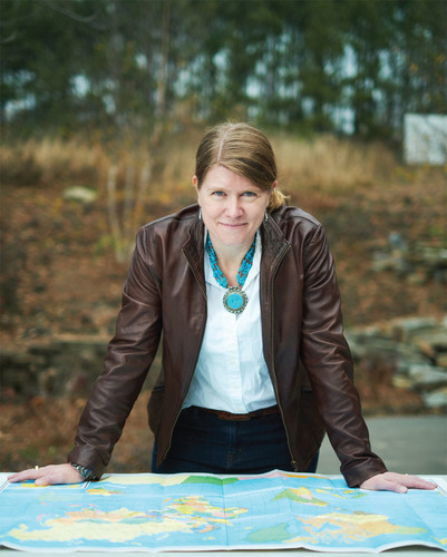 The Rotarian - April 2020 SARAH PARCAK and the SECRETS of the SATELLITES