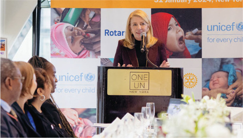 Rotary - August 2024 A $1 billion partnership