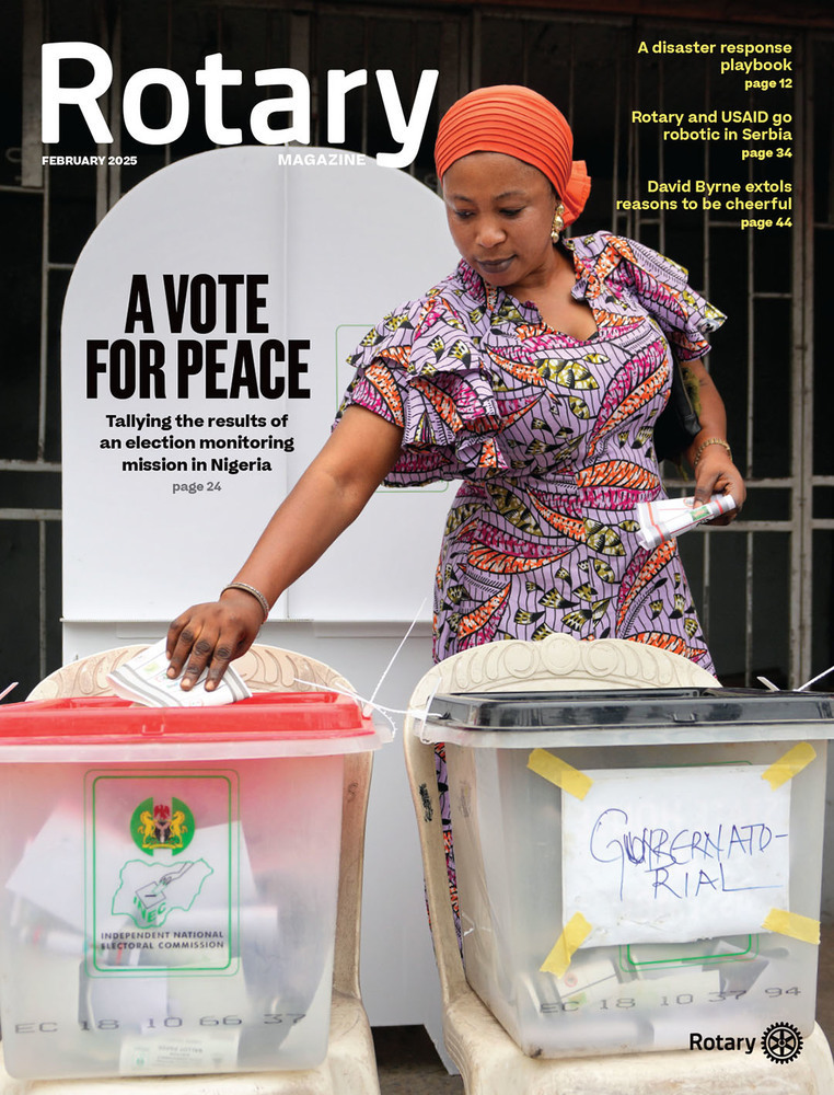 Rotary - February 2025 Cover