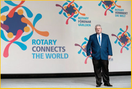 The Rotarian - July 2019 President’s message
