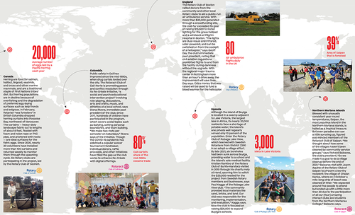 Rotary - July 2022 People of action around the globe