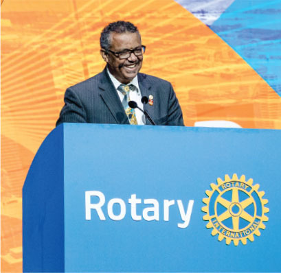 Rotary - June 2021 Rotary honors the United Nations