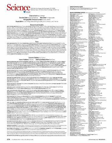 Science Magazine - 15 April 2016