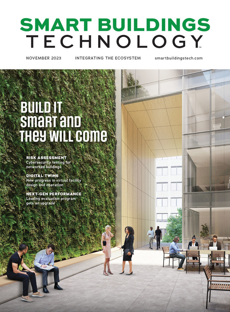 Smart Buildings Technology - November 2023 Cover