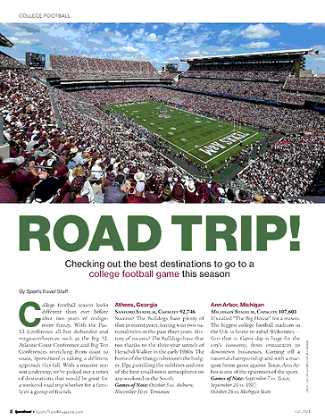 SportsTravel - Fall 2024