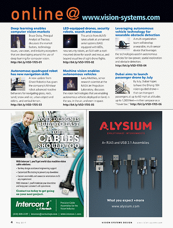 Vision Systems - May 2017