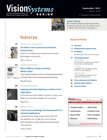 Vision Systems - September 2017
