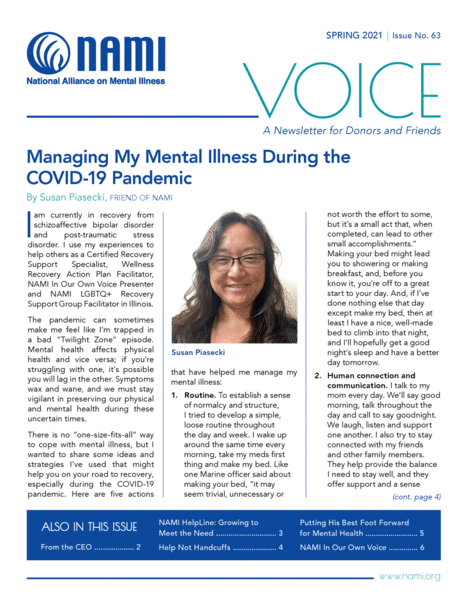 NAMI Voice - Issue Library