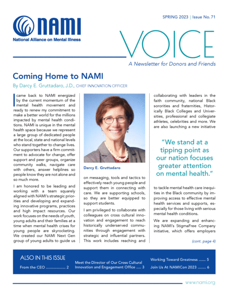 NAMI Voice - Issue Library