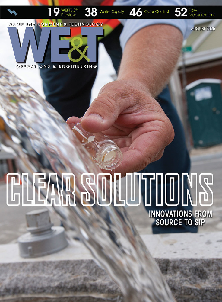 Water Environment Technology - August 2025 Cover
