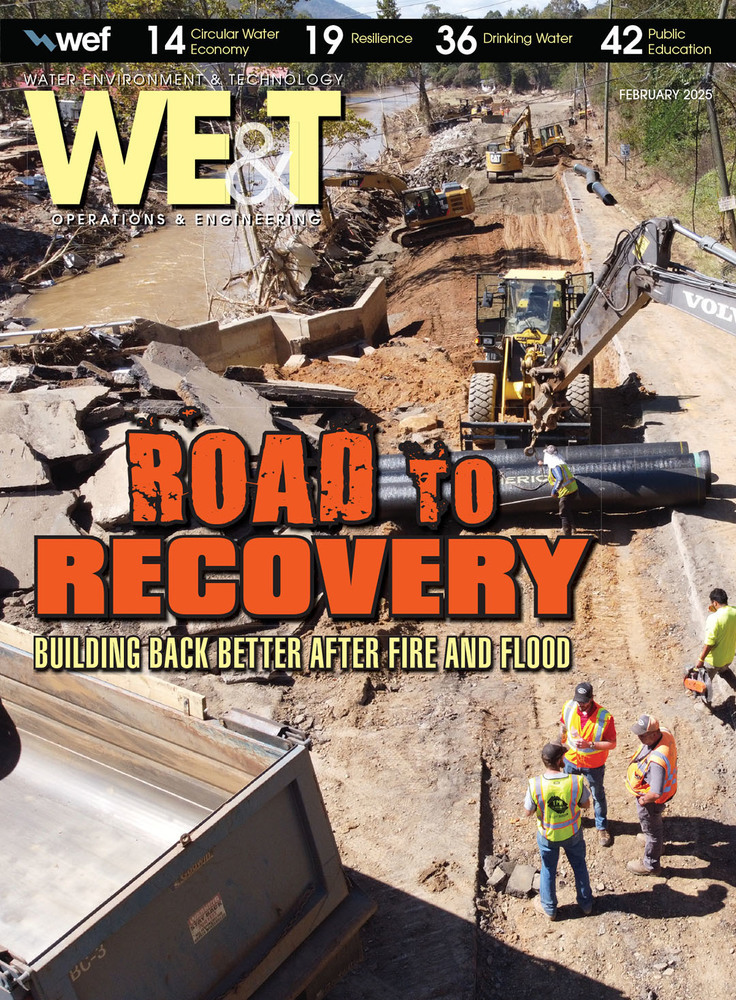Water Environment Technology - February 2025 Cover